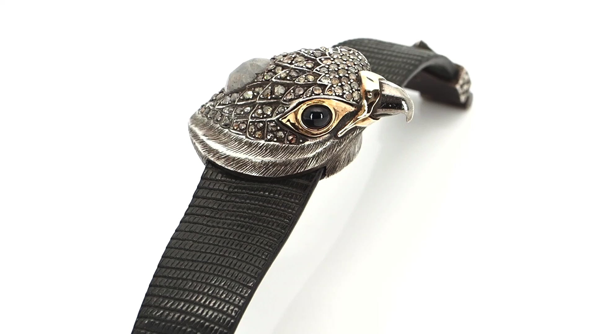 Falcon Bracelet with Rosecut Diamonds – tarujewelry